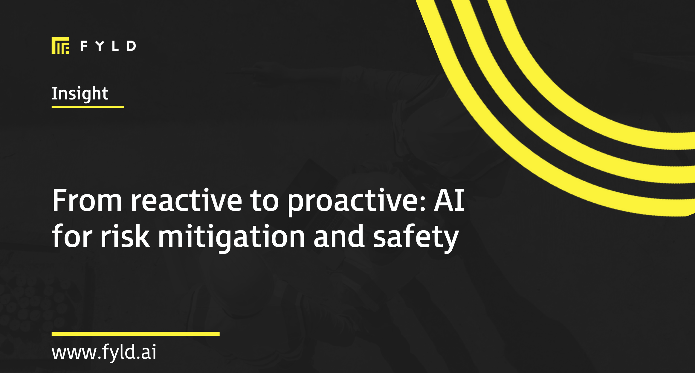 From reactive to proactive: AI for risk mitigation and safety